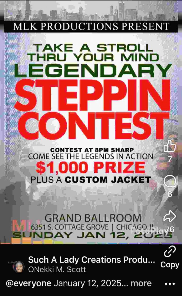 2025 Steppers Contests - Chicago Stepping Stories and Experiences