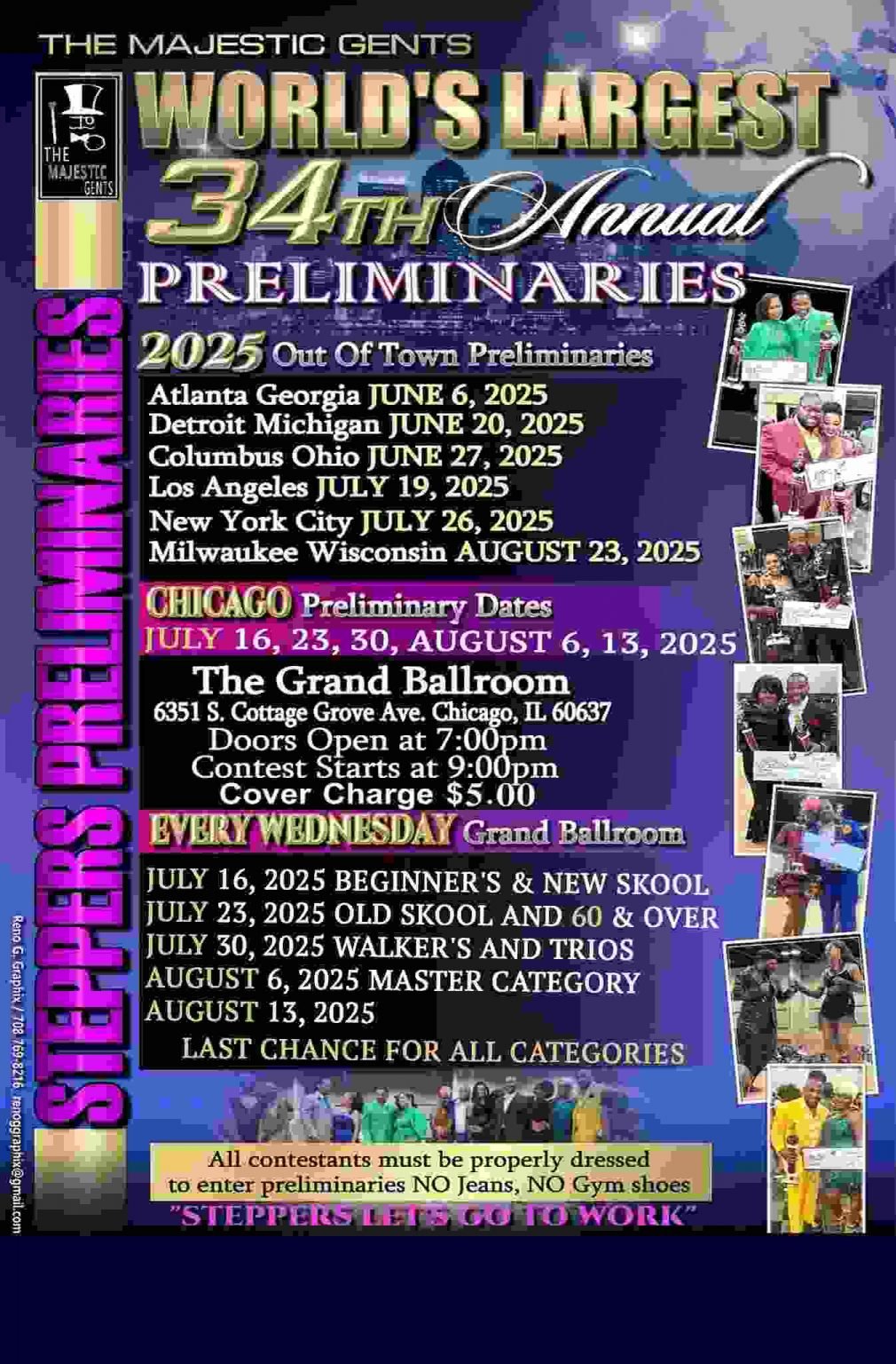 2025 Steppers Contests - Chicago Stepping Stories and Experiences